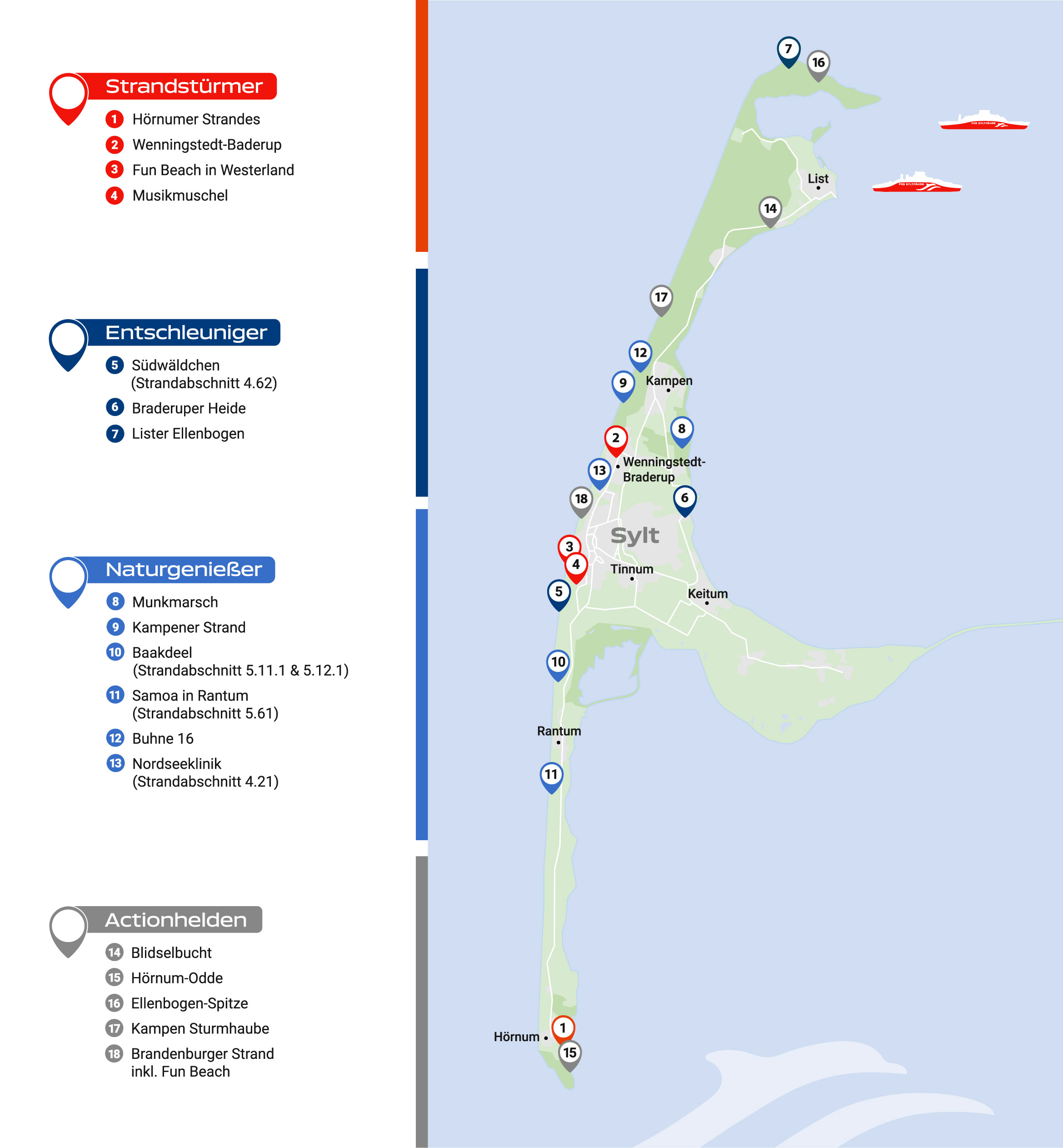 Strandurlaub auf Sylt: Hier finden Sie Ihren Lieblingsstrand | Strand ...